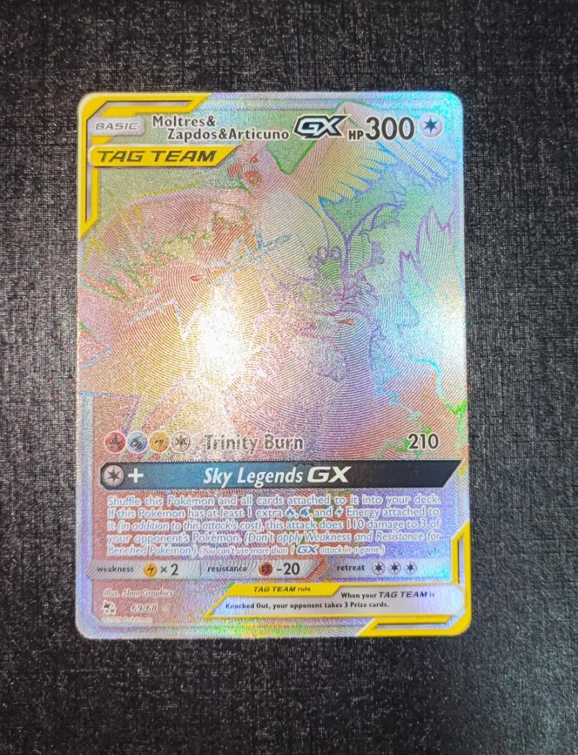Pokémon TCG legendary birds - trio birds set- Moltres Zapdos Articuno ...