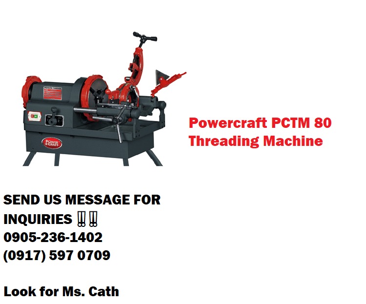 Powercraft PCTM 80 Threading Machine, Commercial & Industrial ...