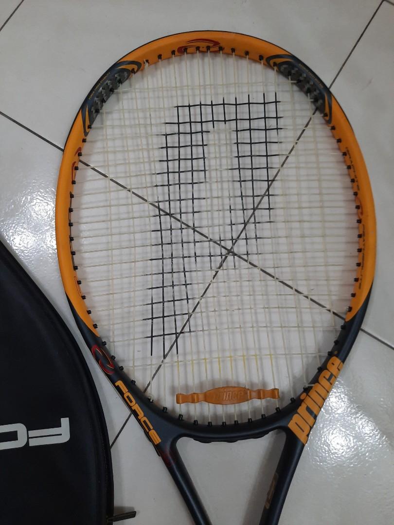 Prince force 3 sebring ti oversize tennis racket, Sports Equipment ...