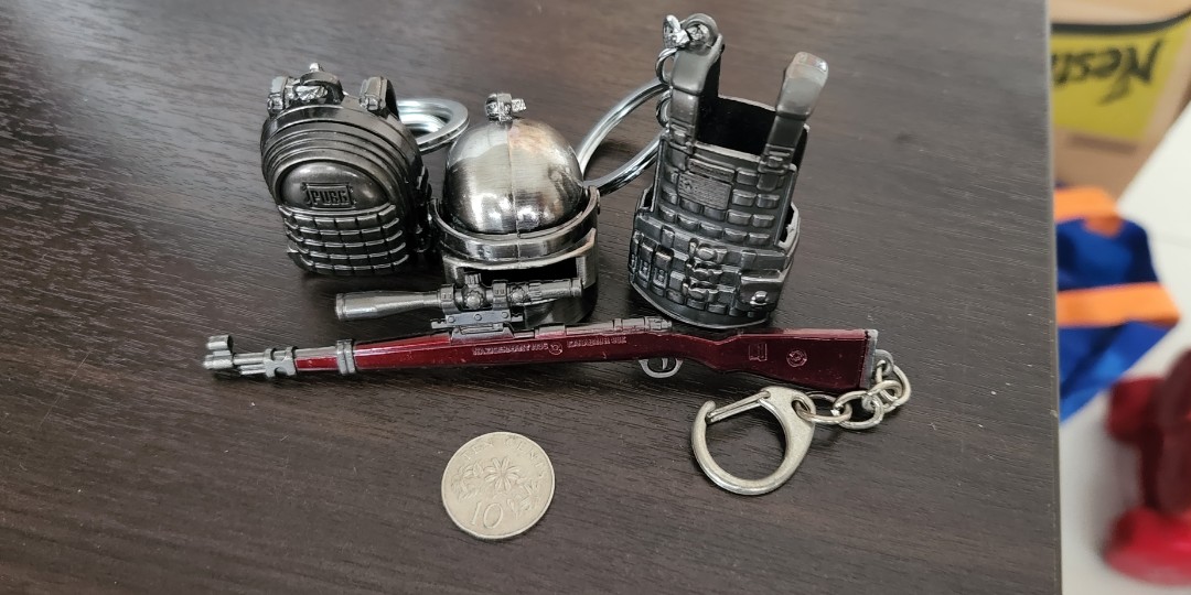 PUBG keychain set, Hobbies & Toys, Stationery & Craft, Craft Supplies ...