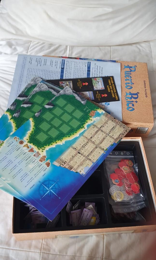 Puerto Rico Board game, Hobbies & Toys, Toys & Games on Carousell