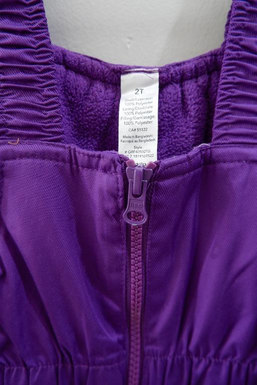 Purple Violet George Snow Bib Ski Pant Snowsuit Winter Baby Jumper ...