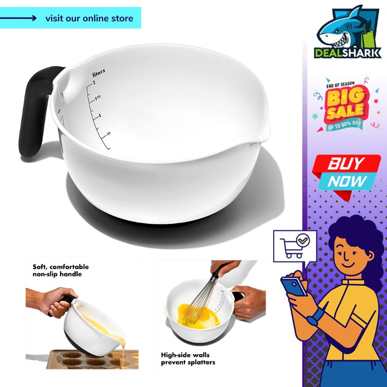 (readystock) OXO Good Grips Batter Bowl, Furniture & Home Living, Kitchenware & Tableware ...