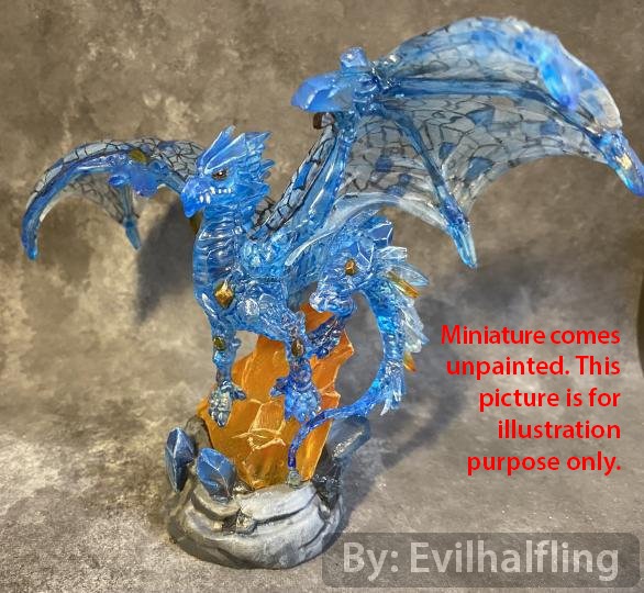 Reaper Bones 5 - Gem Dragon Miniature for Dungeon & Dragons & other RPG ...