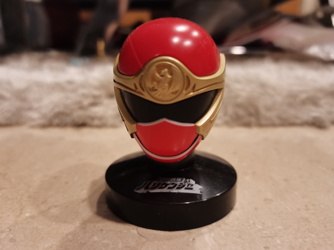 Red Sentai Mask Collection Hurricane Red, Hobbies & Toys, Collectibles ...
