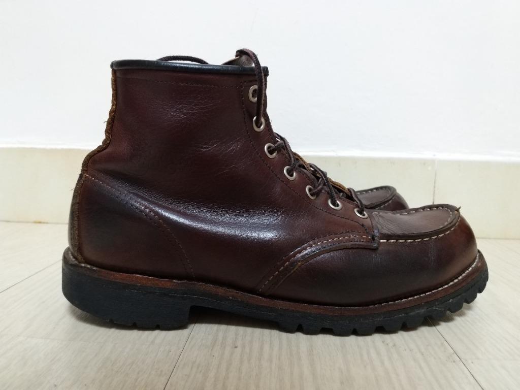 Red Wing 8146 Roughneck 6" Moc Toe US 8, 男裝, 鞋, 靴 - Carousell