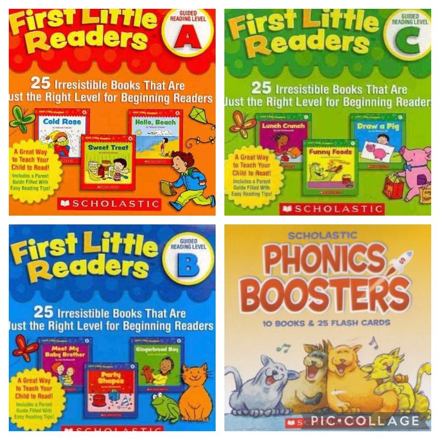 Scholastic First Little Readers & Phonics Boosters, Hobbies & Toys ...