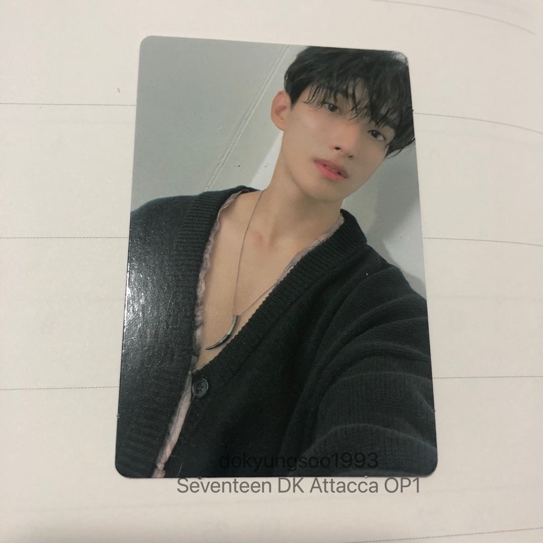 Seventeen DK Dokyeom Attacca OP 1 PC Photocard, Hobbies & Toys ...