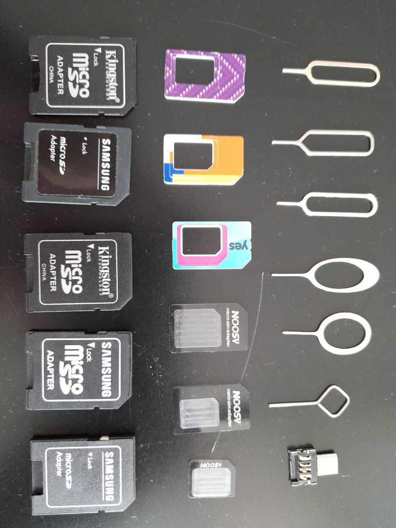 Sim Card Pin, Sim Card Adapter, Sd Card Adapter, USB to USB Mini ...