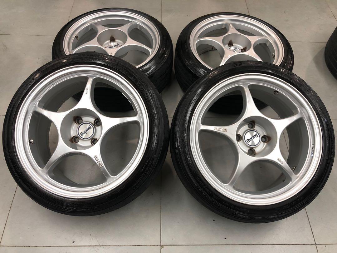 Sport Rim Enkei RPO1 17x8jj pcd100, Auto Accessories on Carousell