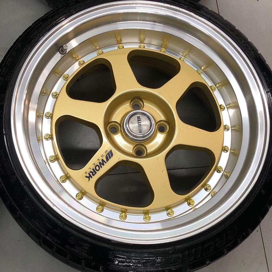 Sport Rim Work Miester L1 17x9JJ 4x100, Auto Accessories on Carousell