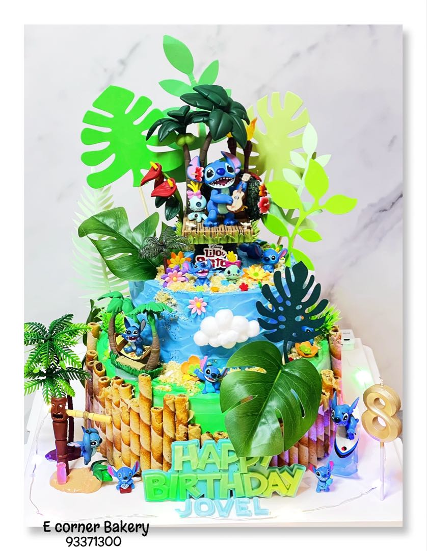 Stitch design, Food & Drinks, Homemade Bakes on Carousell
