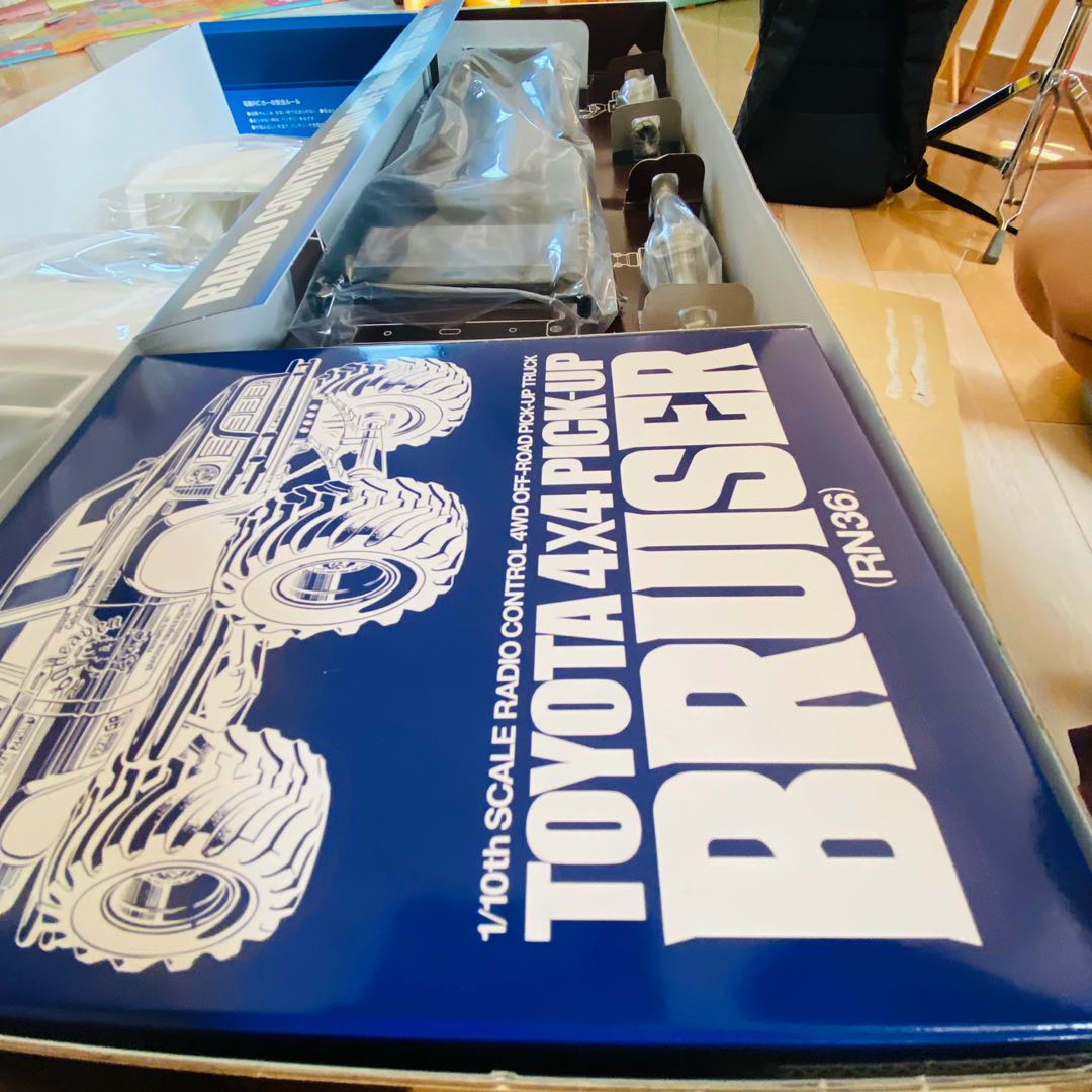 TAMIYA Toyota Hilux 4x4 pickup off road 4WD bruiser truck RC 田宮 雙星 遙控車 ...