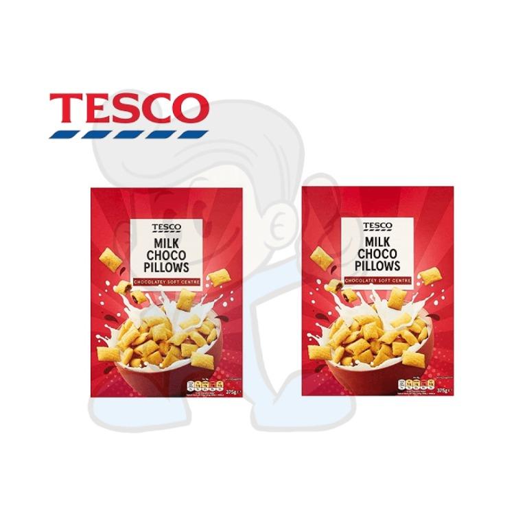 Tesco Pillows With Milk Chocolate Filling (2 x 375g), Food & Drinks ...