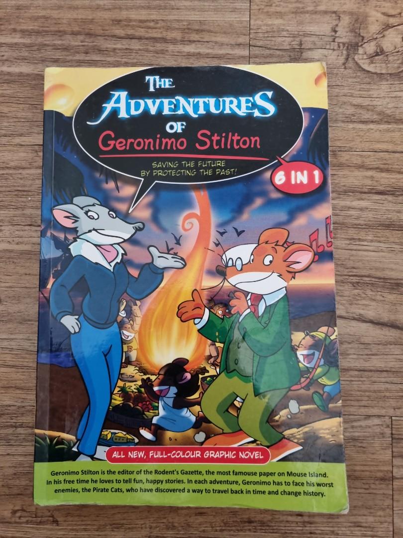 The Adventures of Geronimo Stilton 6 in 1 softcover book, Hobbies ...