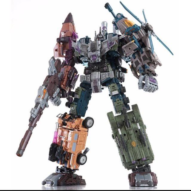 Transformers Warbotron WB-01 & WB-03 Combiners Sets Bruticus ...