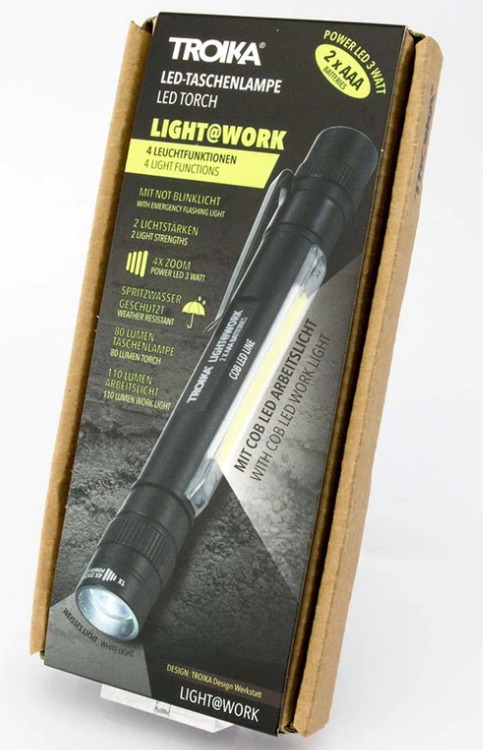 TROIKA LED Torch LIGHT AT WORK, Hobbies & Toys, Travel, Travel ...