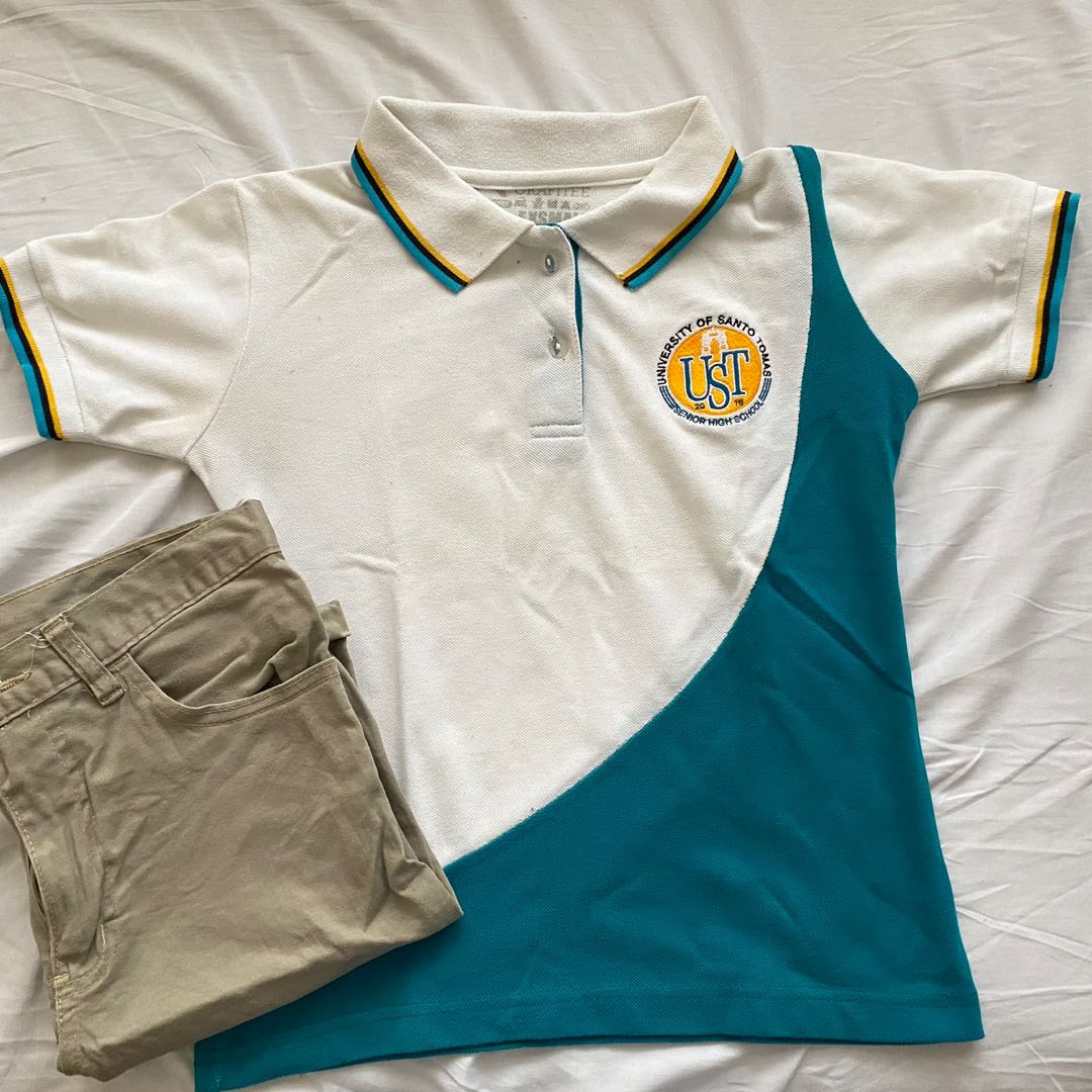 UST Senior High Set B Uniform Set (UST SHS), Women's Fashion, Dresses ...