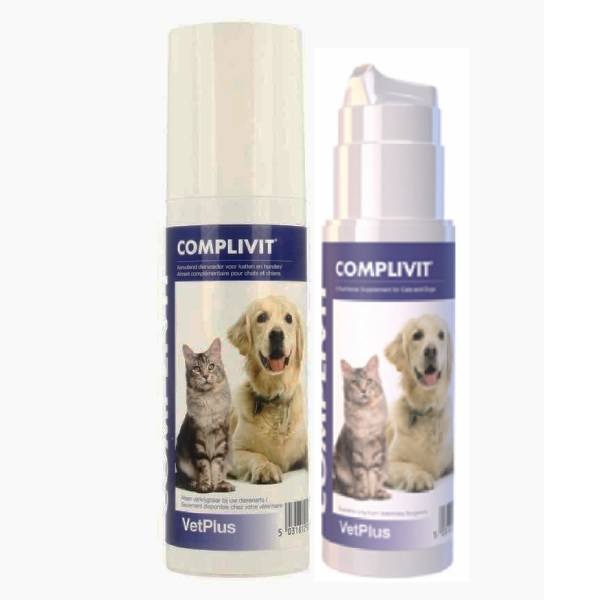 VetPlus Complivit Supplement For Cats and Dogs, 150g X 2, Pet Supplies ...