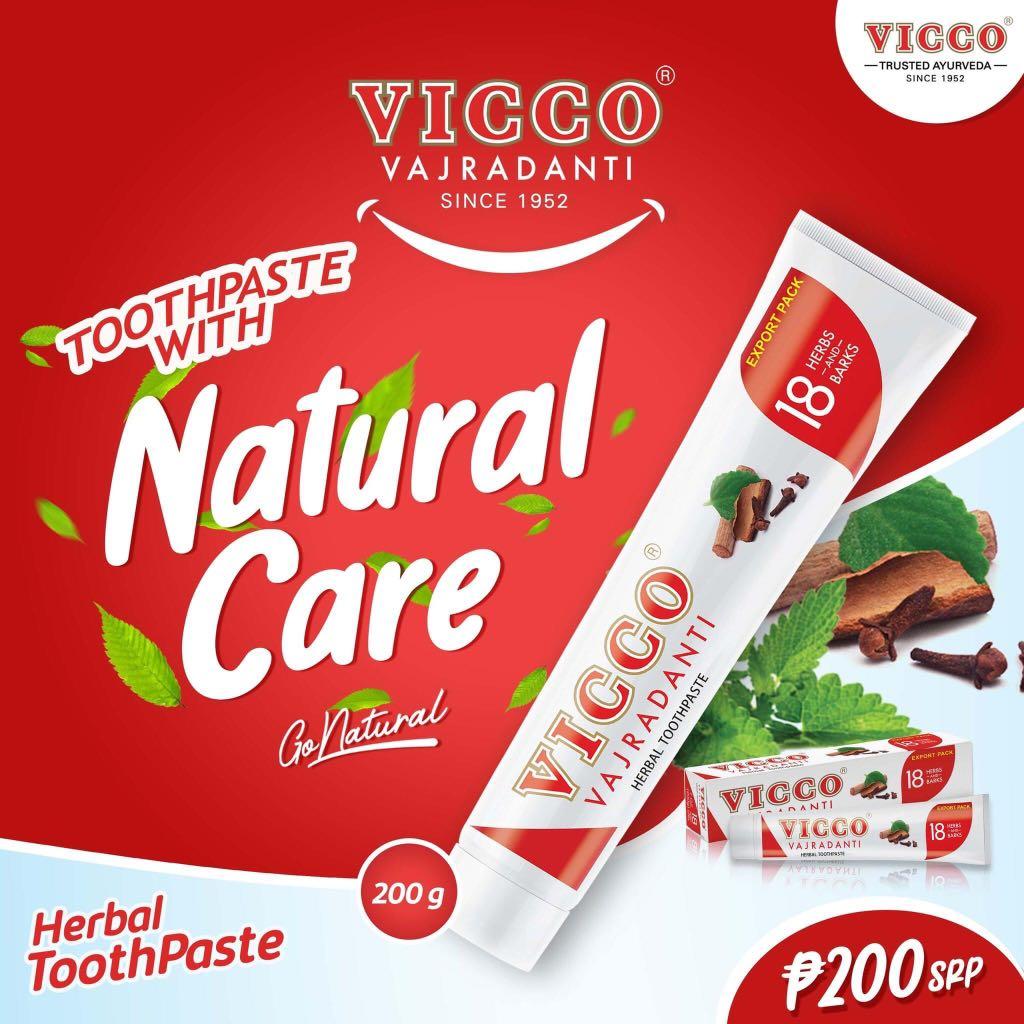 Vicco Toothpaste, Beauty & Personal Care, Oral Care on Carousell