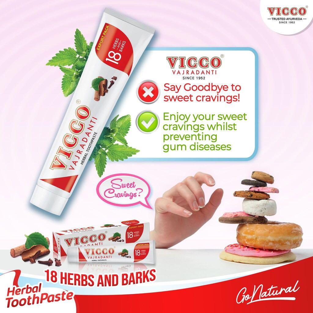 Vicco Toothpaste, Beauty & Personal Care, Oral Care on Carousell