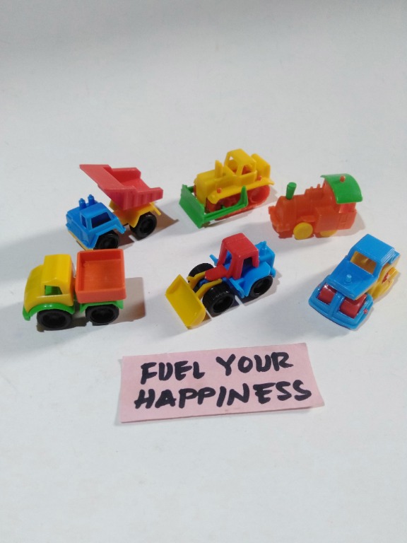 Vintage Bruder Mini Germany Construction Toy Vehicles Car Dump Hoe ...