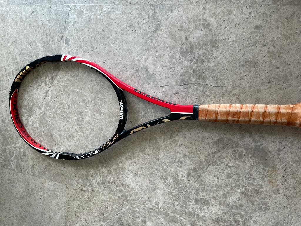 Wilson Six One BLX Tour., Sports Equipment, Sports & Games, Racket ...