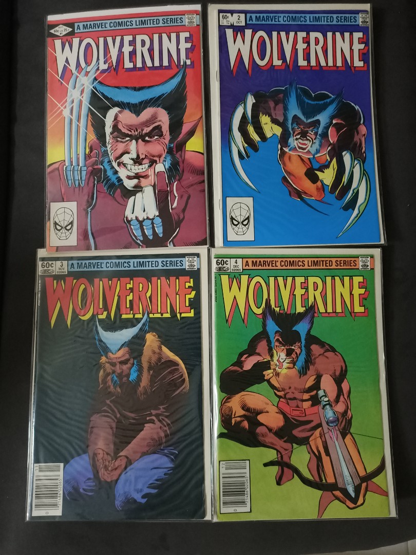 Wolverine Limited Series #1-4 VF+, Hobbies & Toys, Books & Magazines ...