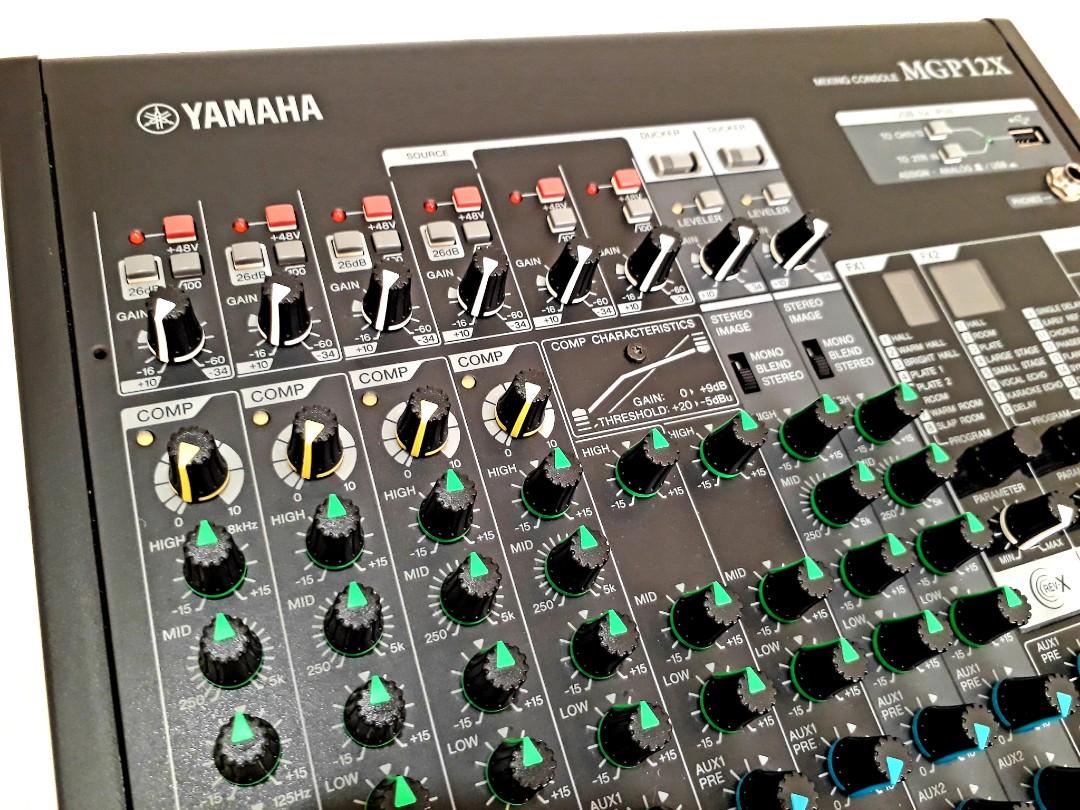 Yamaha MGP12X Premium Hybrid Mixer For Sale, Audio, Other Audio ...
