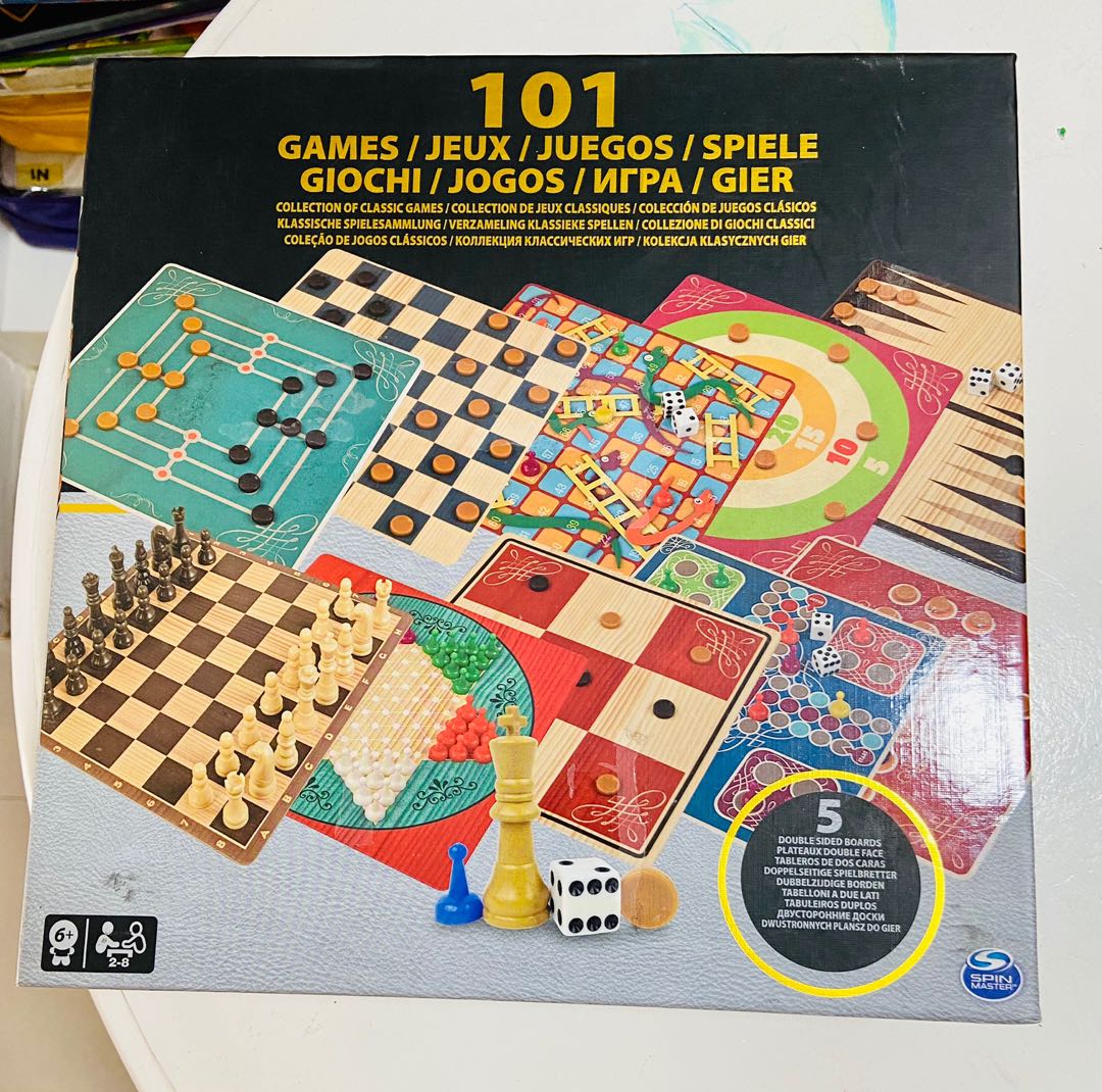 101 game in a box, Hobbies & Toys, Toys & Games on Carousell