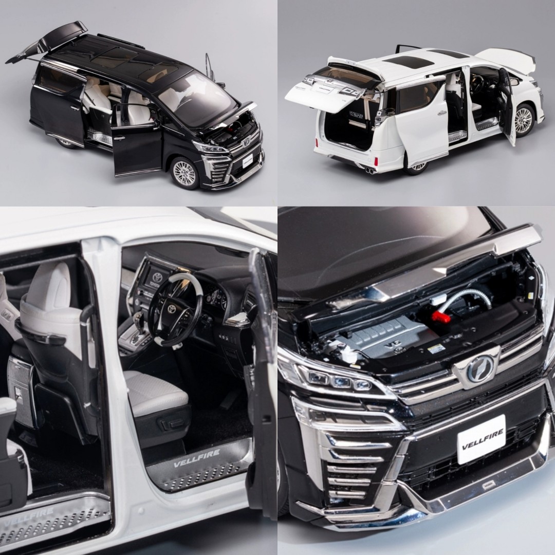 1/18 1:18 Toyota Vellfire Alphard Toy car diecast display scale model ...