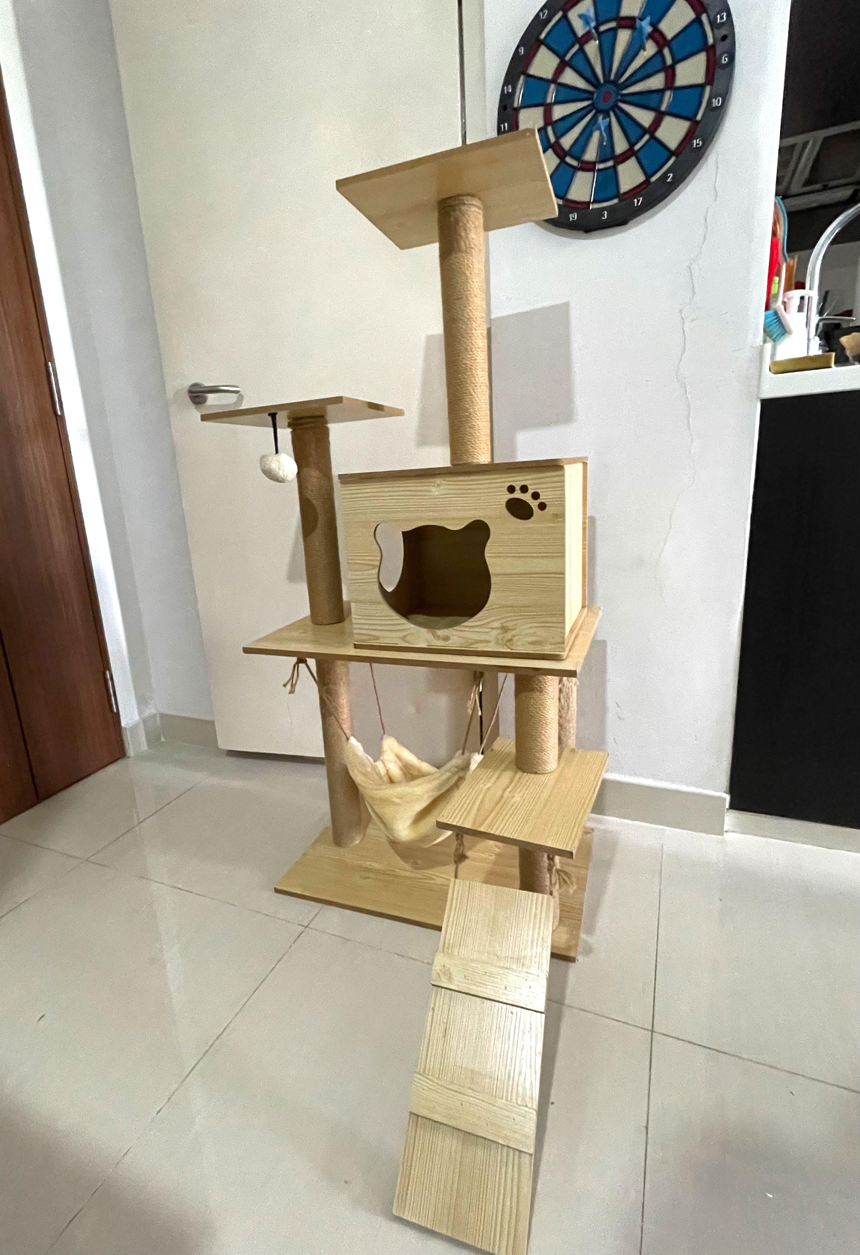 4-Tier Cat Tree for Chonky Cats!, Pet Supplies, Homes & Other Pet ...