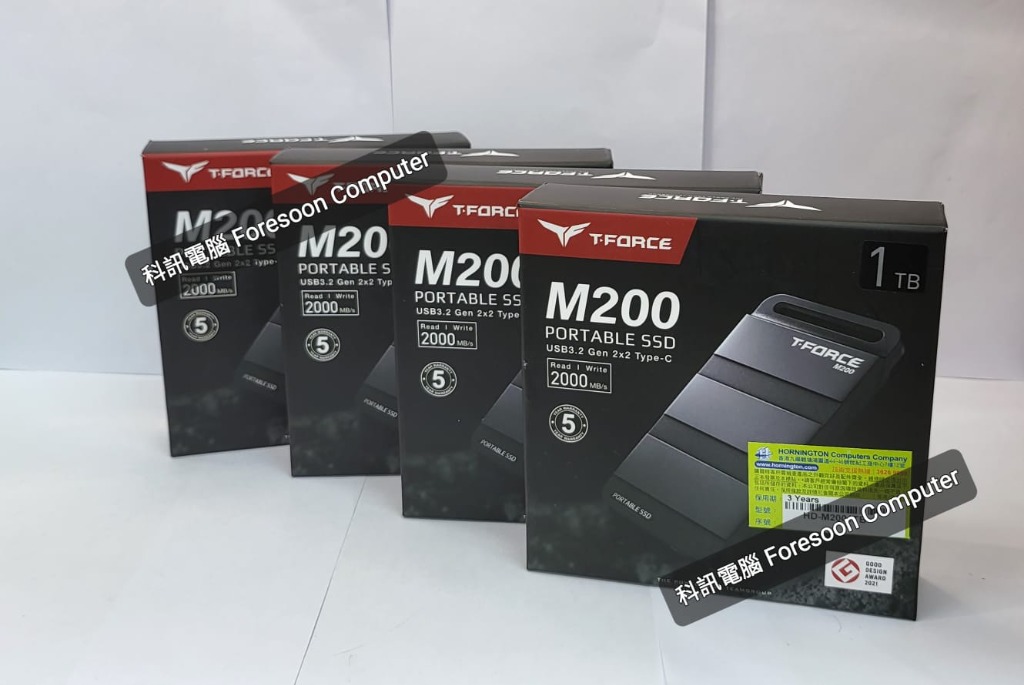 🔥火辣新登場 🔥 ⭐🌟 T-FORCE 🌟⭐M200 狙擊者 Portable SSD🌟 ⭐500GB 1TB 2TB 4TB, 電腦＆科技 ...