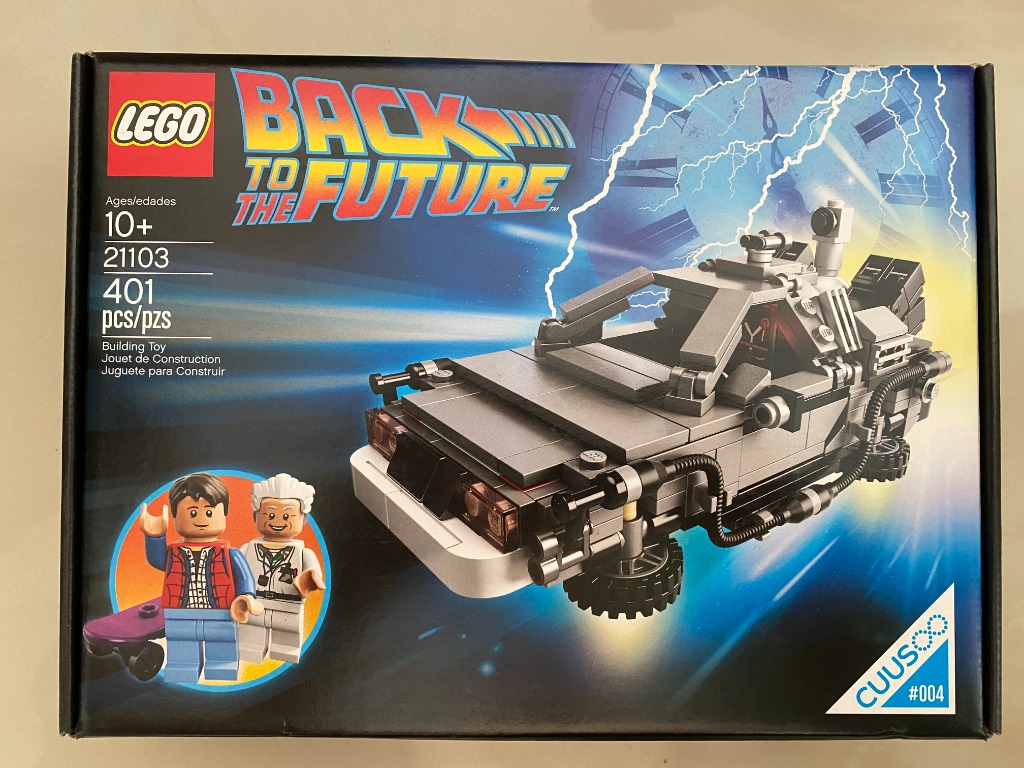 全新未開 Lego 21103 Ideas Back To The Future The DeLorean Time Machine, 興趣及 ...
