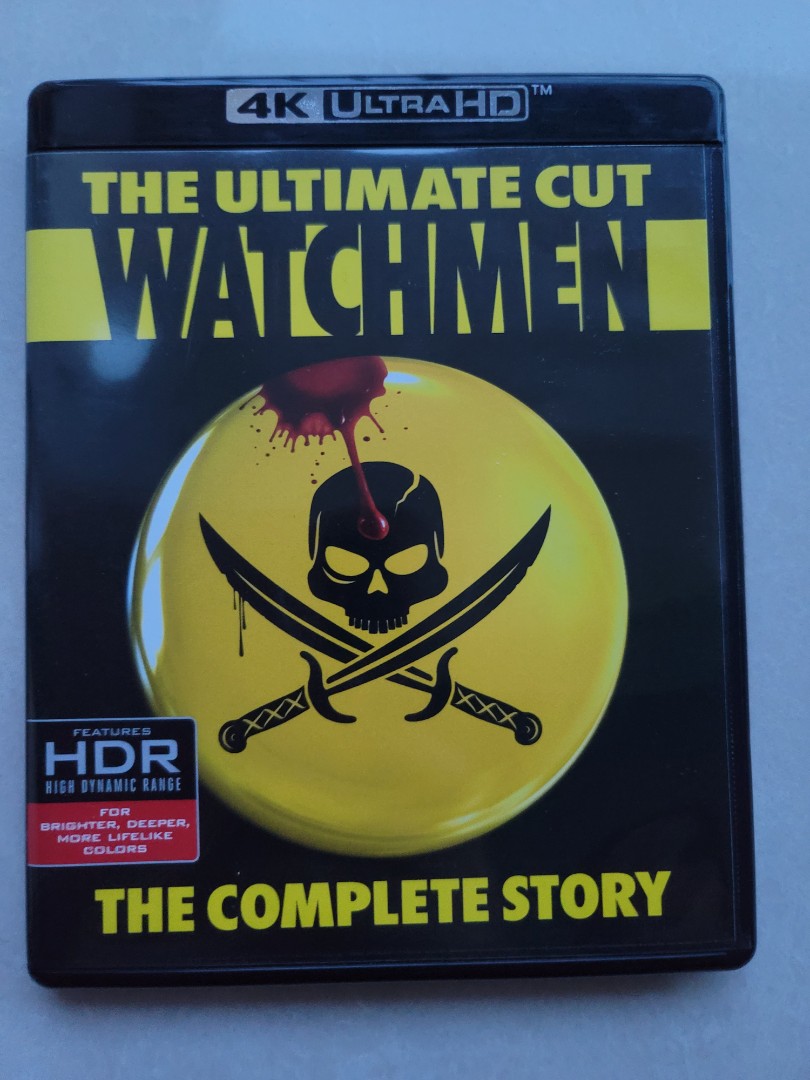 (美版) Watchmen: The Ultimate Cut (4K Ultra HD + Blu-ray), 興趣及遊戲, 音樂、樂器 ...