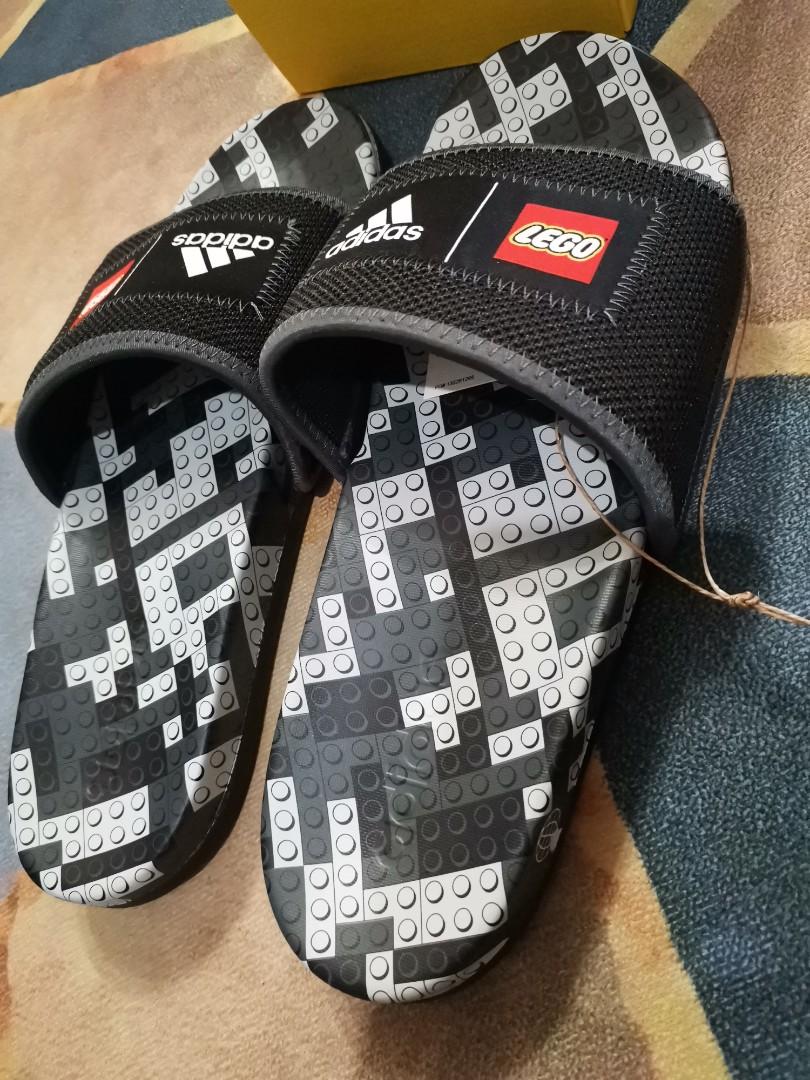 Adidas Slide x lego, Men's Fashion, Footwear, Flipflops and Slides on ...