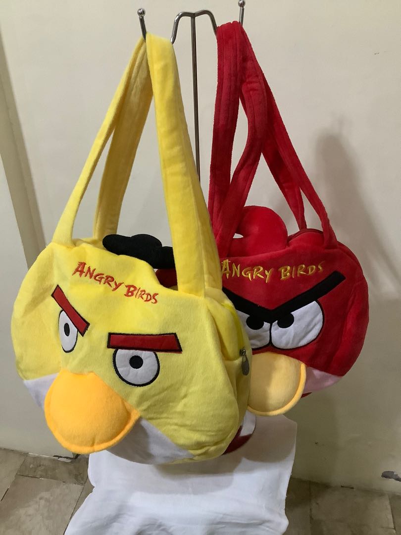 Angry Bird Character Soft Bag, Luxury, Bags & Wallets on Carousell