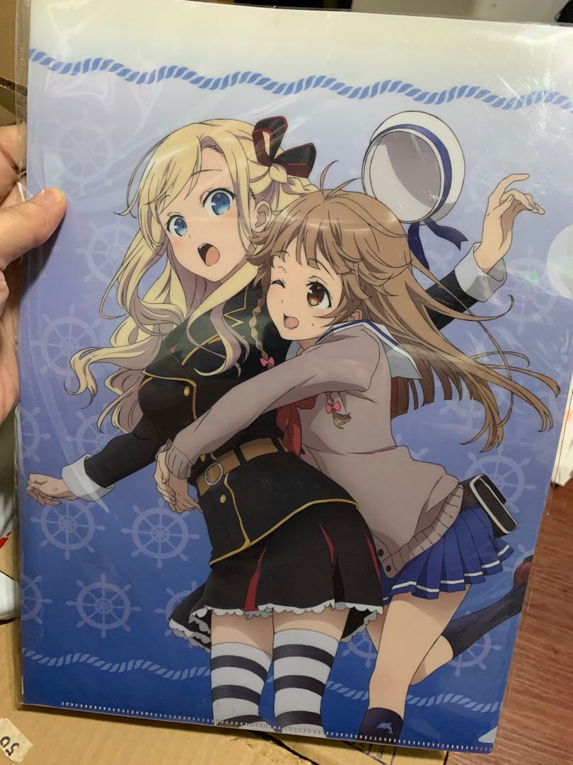 Anime folder with 3 acrylic standee by aniplex, Hobbies & Toys, Toys ...