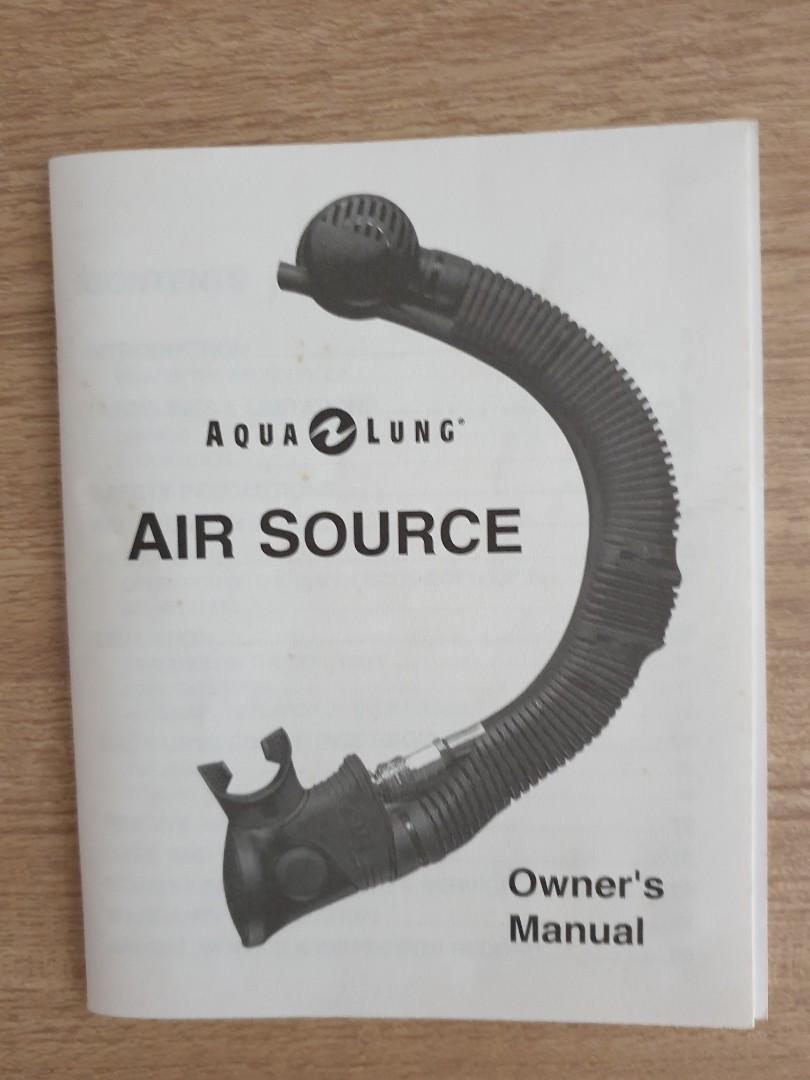 AQUALUNG Air Source, Sports Equipment, Sports & Games, Water Sports on ...