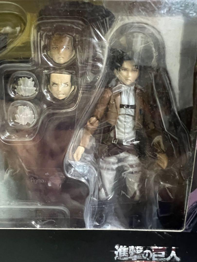 Attack on Titan Figma - Levi Ackerman, Hobbies & Toys, Toys & Games on ...