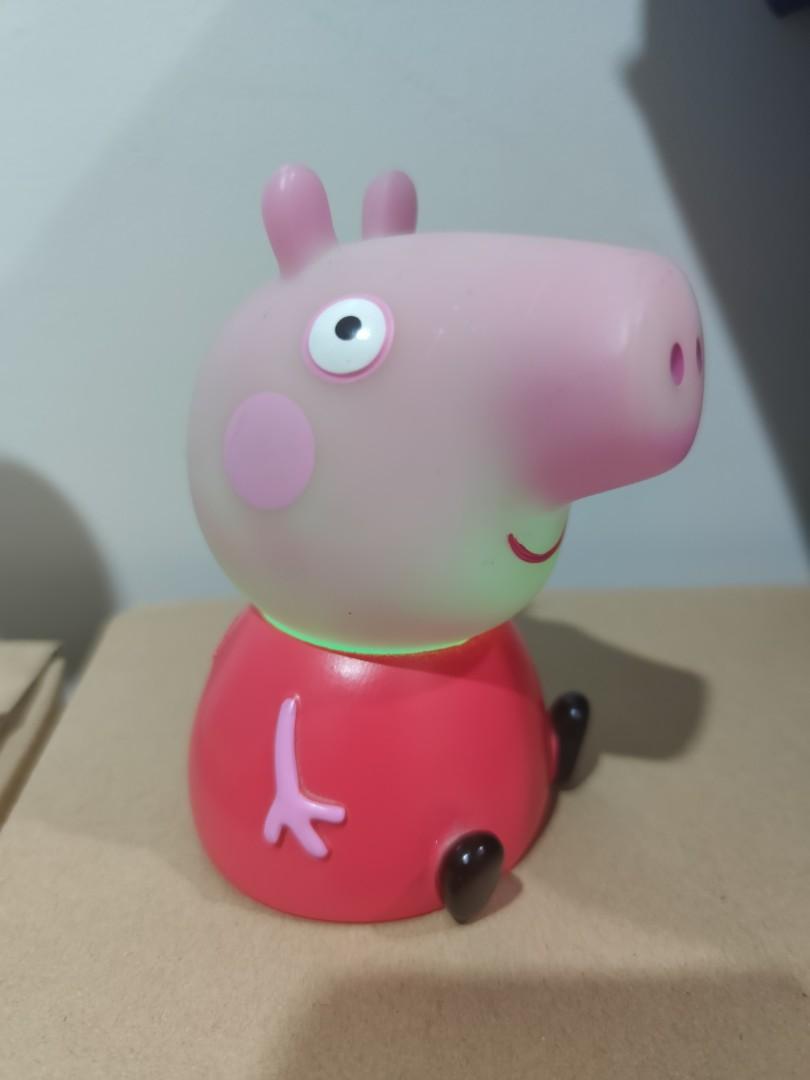 Authentic Peppa Pig LED Night Lamp from Hamleys., Furniture & Home ...