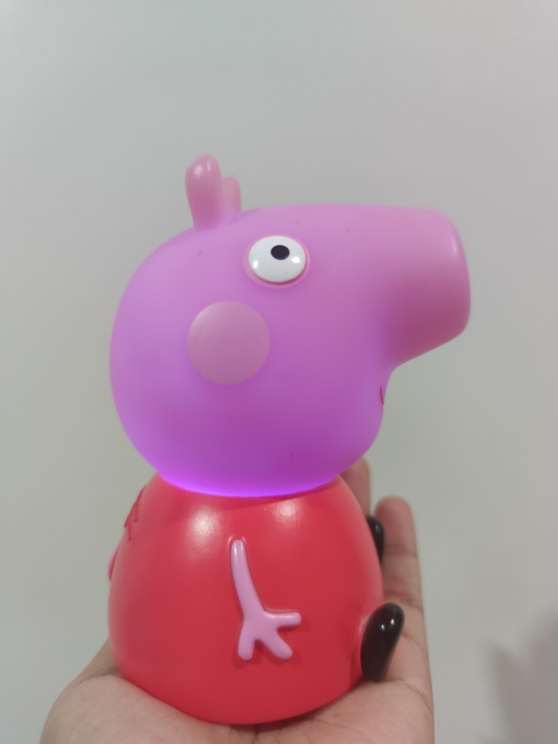 Authentic Peppa Pig LED Night Lamp from Hamleys., Furniture & Home ...