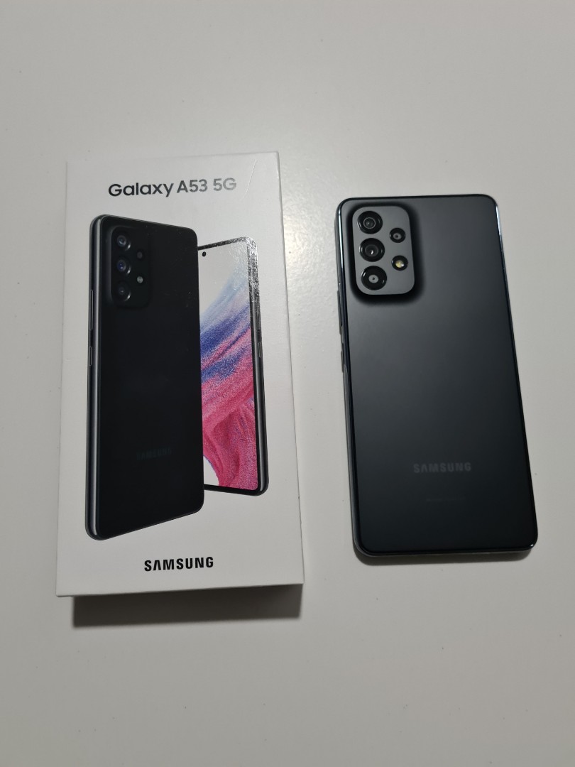 Black Galaxy A53 5G, Mobile Phones & Gadgets, Mobile Phones, Android ...