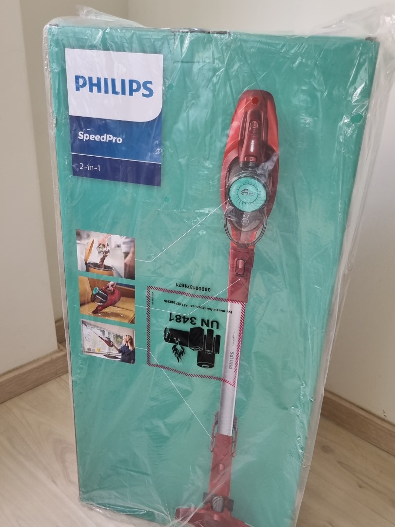 BNIB Philips speedpro 2 in 1 cordless stick vacuum, TV & Home ...