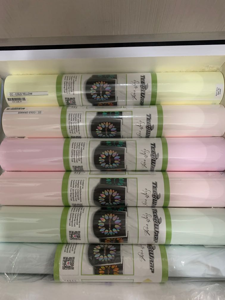 Official Teckwrap Cold Colour Changing Vinyl rolls, Hobbies & Toys ...