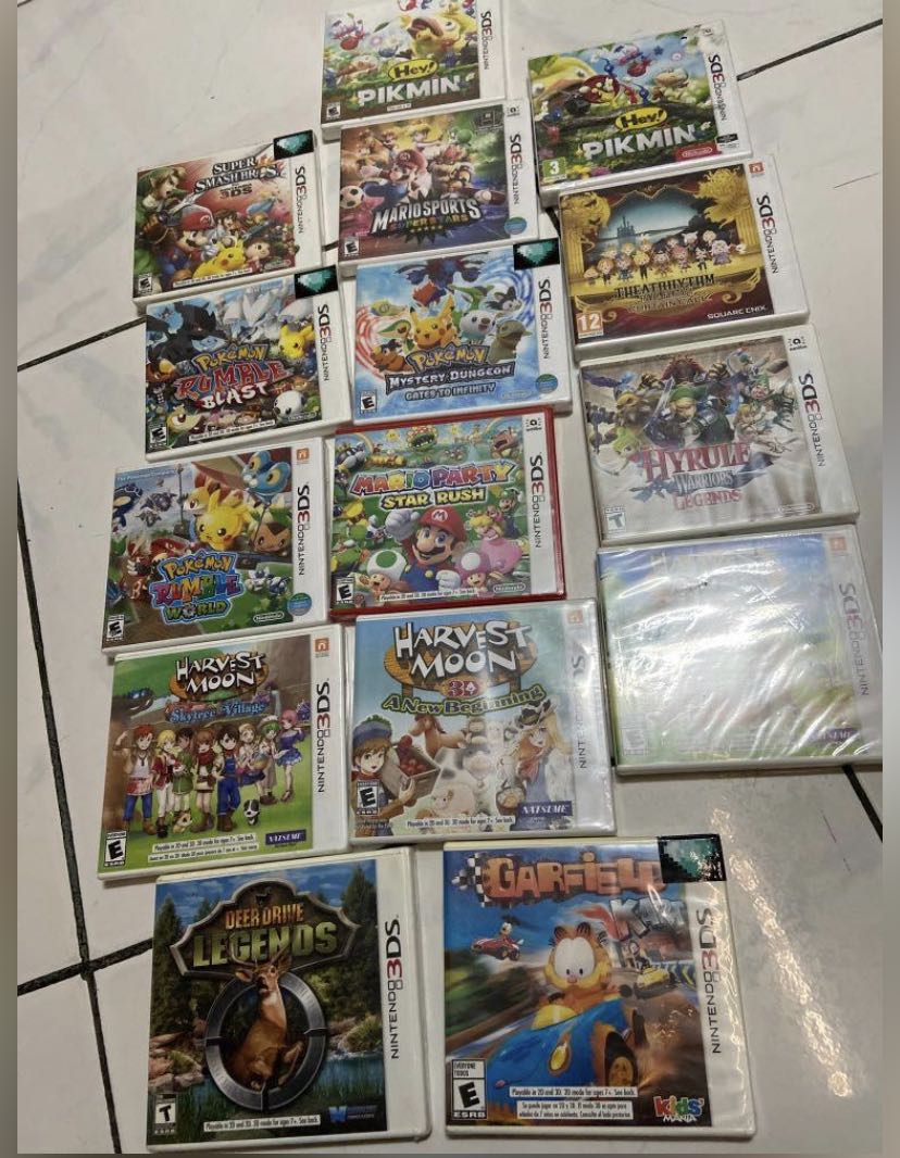 Bundle Rare Collectors items, Video Gaming, Video Games, Nintendo on ...