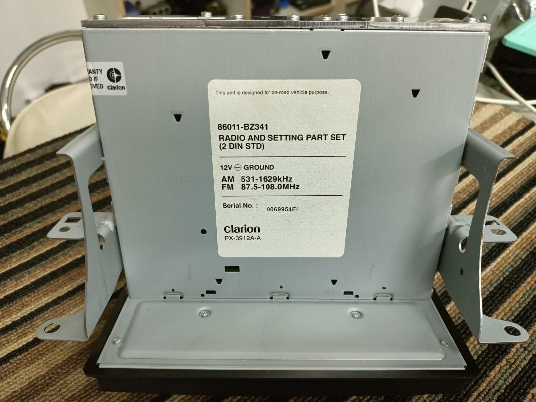 Clarion PX-3912A-A - No Socket, Auto Accessories on Carousell
