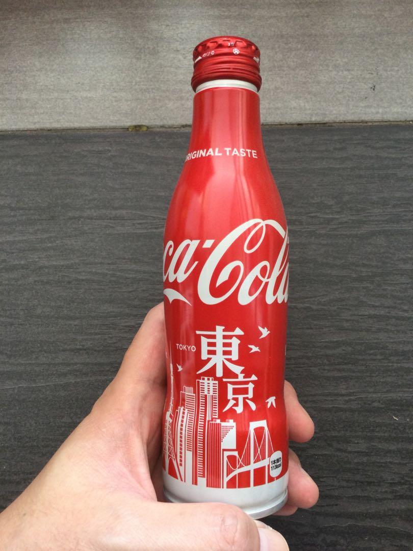 Coca-Cola Tokyo City 1st Japan Alu bottle Full, Hobbies & Toys ...