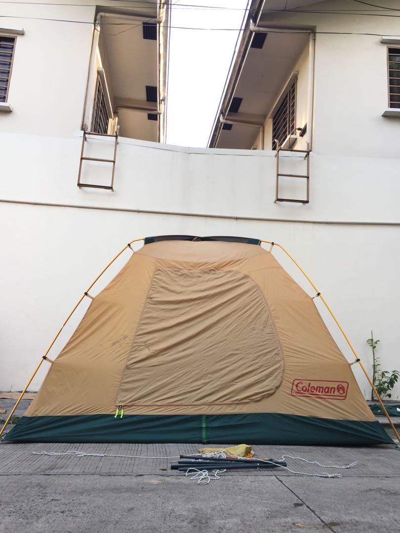 Coleman standard dome wide 328 skyroof uv pro, Sports Equipment, Hiking ...
