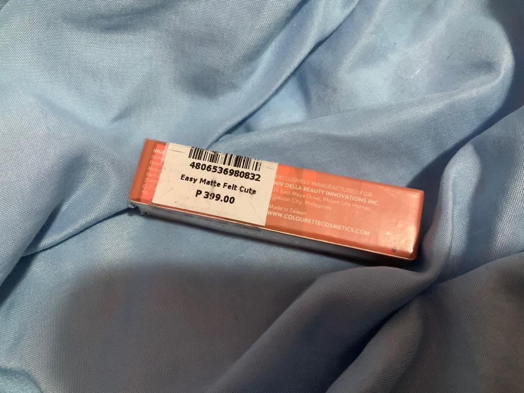 Colourette Easy Matte - Felt Cute, Beauty & Personal Care, Face, Makeup ...